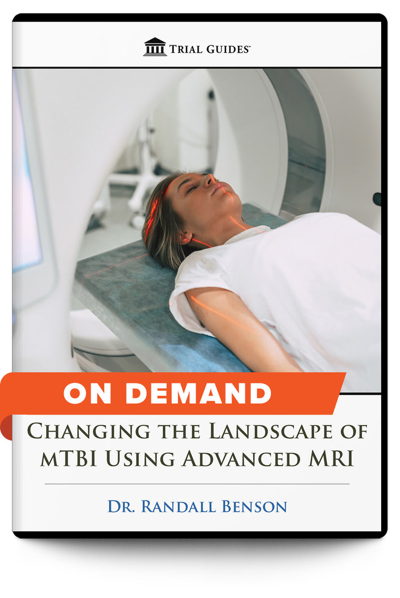 Changing the Landscape of mTBI Using Advanced MRI - On Demand – Trial ...