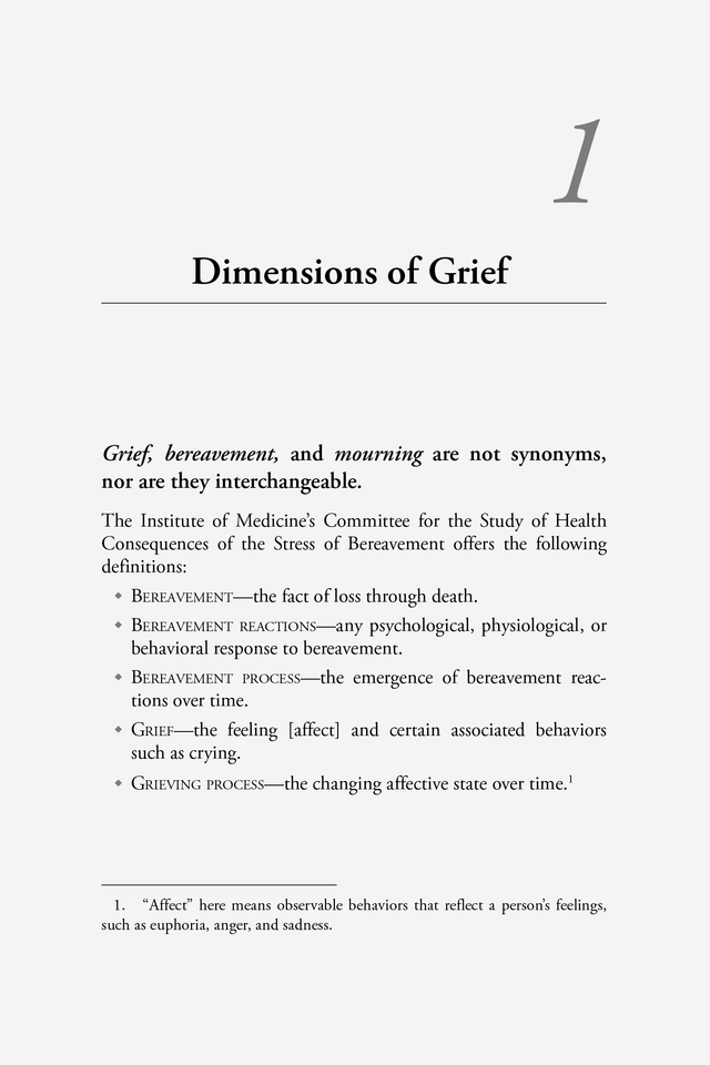 Grief and Loss – Trial Guides