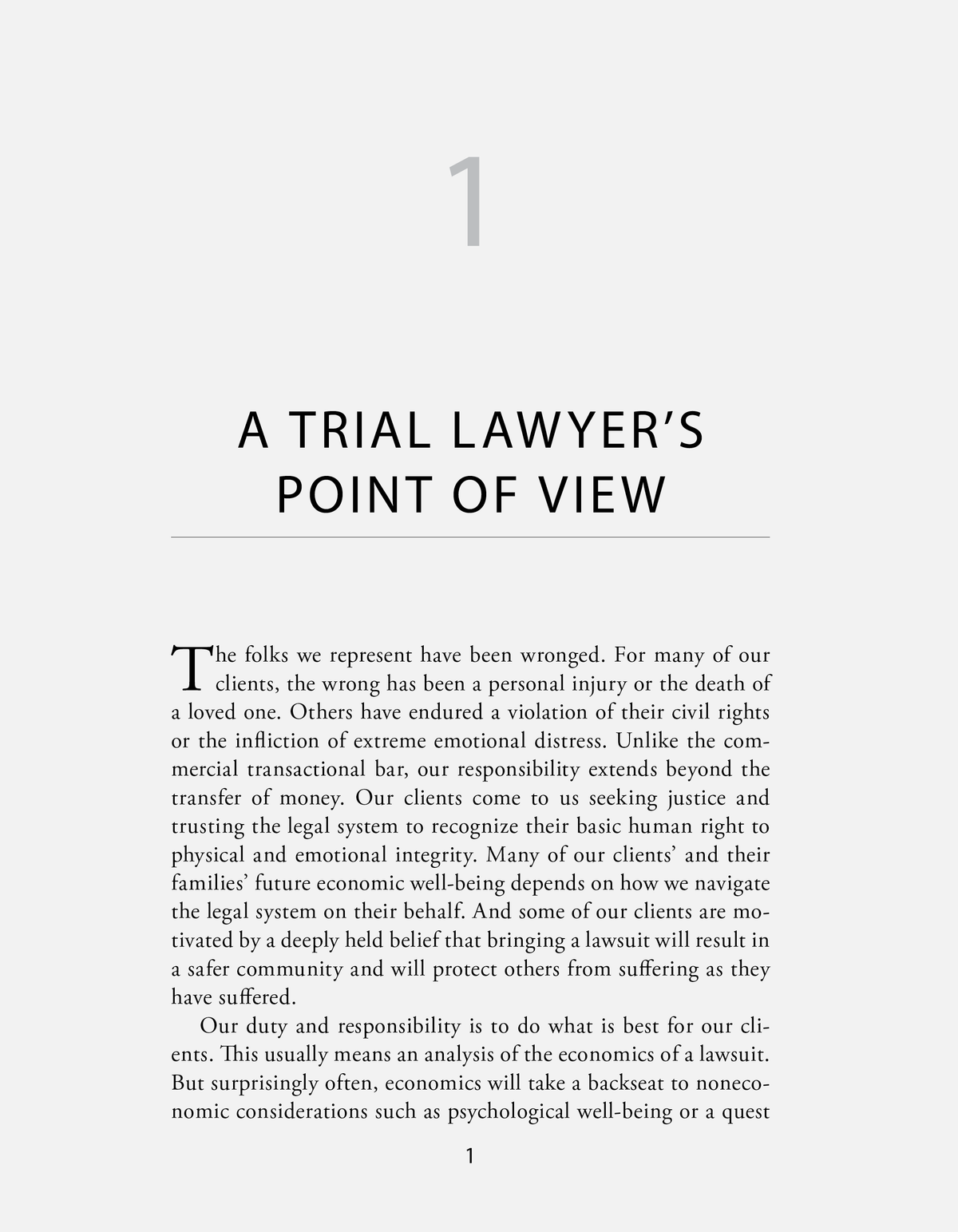 The Plaintiff Lawyer's Playbook