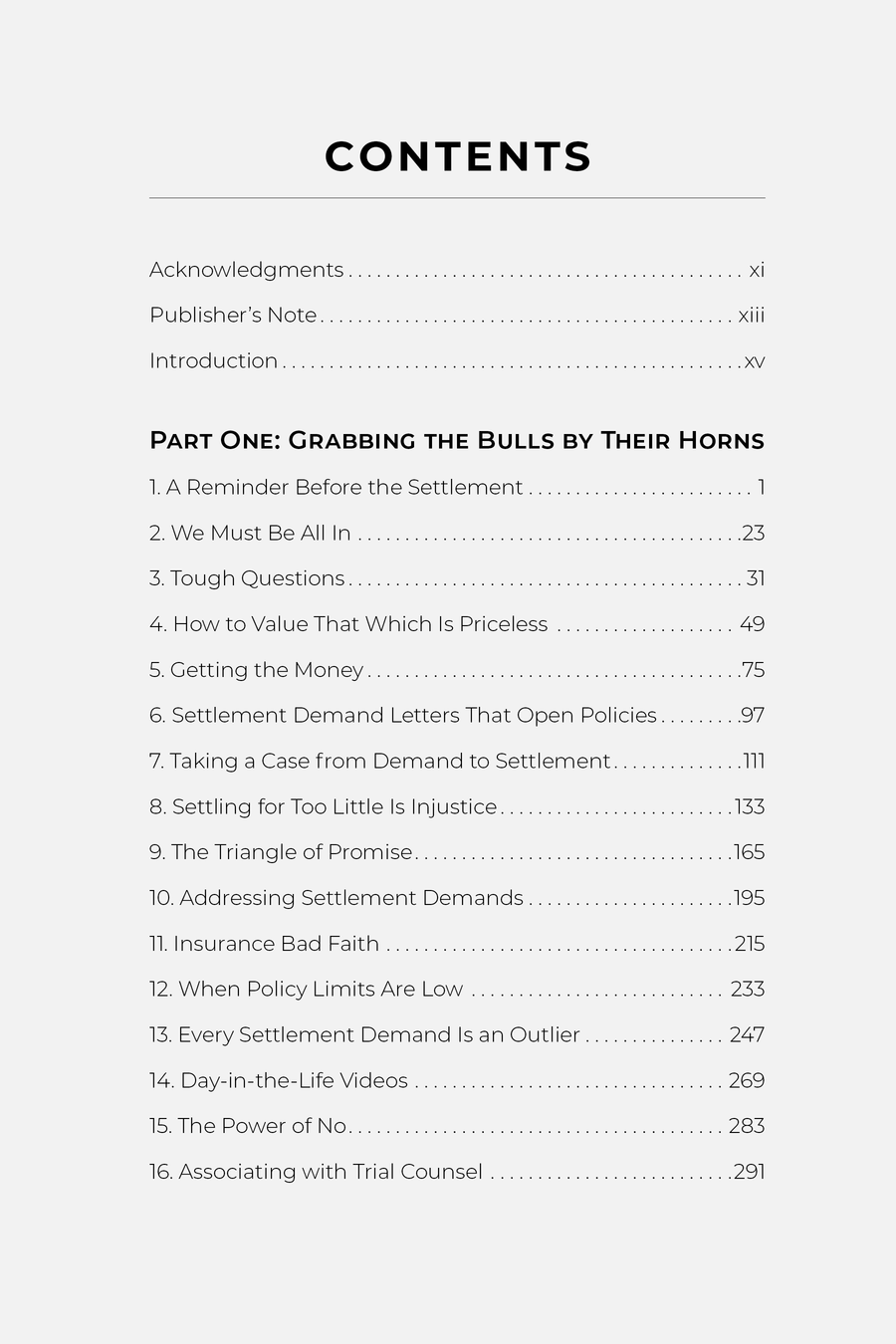 Running with the Bulls – Trial Guides