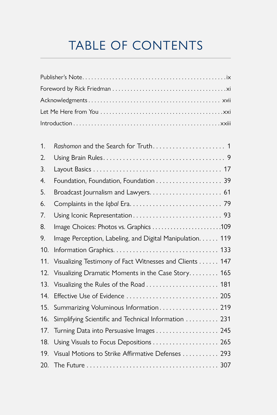 Show the Brief – Trial Guides