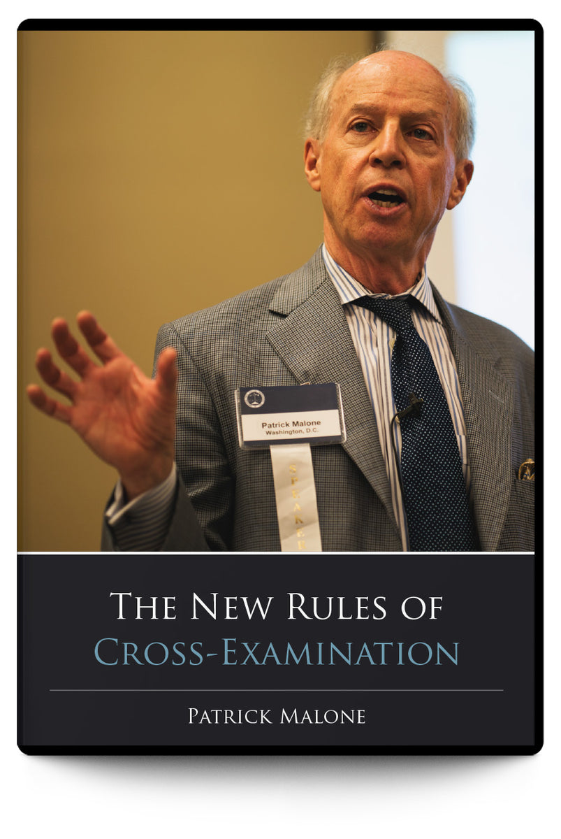 The New Rules of Cross-Examination – Trial Guides